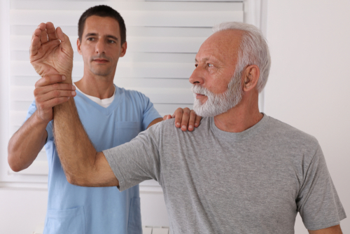 Shoulder Stretches for Pain | Working with a Physical Therapist | SOL ...